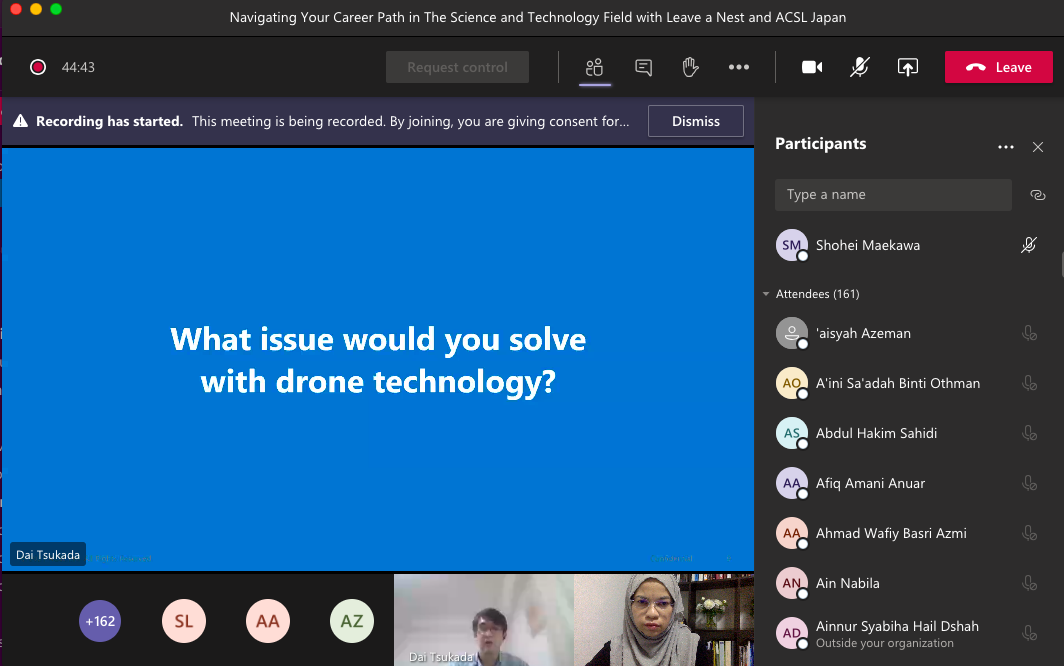 Leave a Nest and ACSL Career Talk and Workshop at Universiti Teknologi Petronas | Leave a Nest