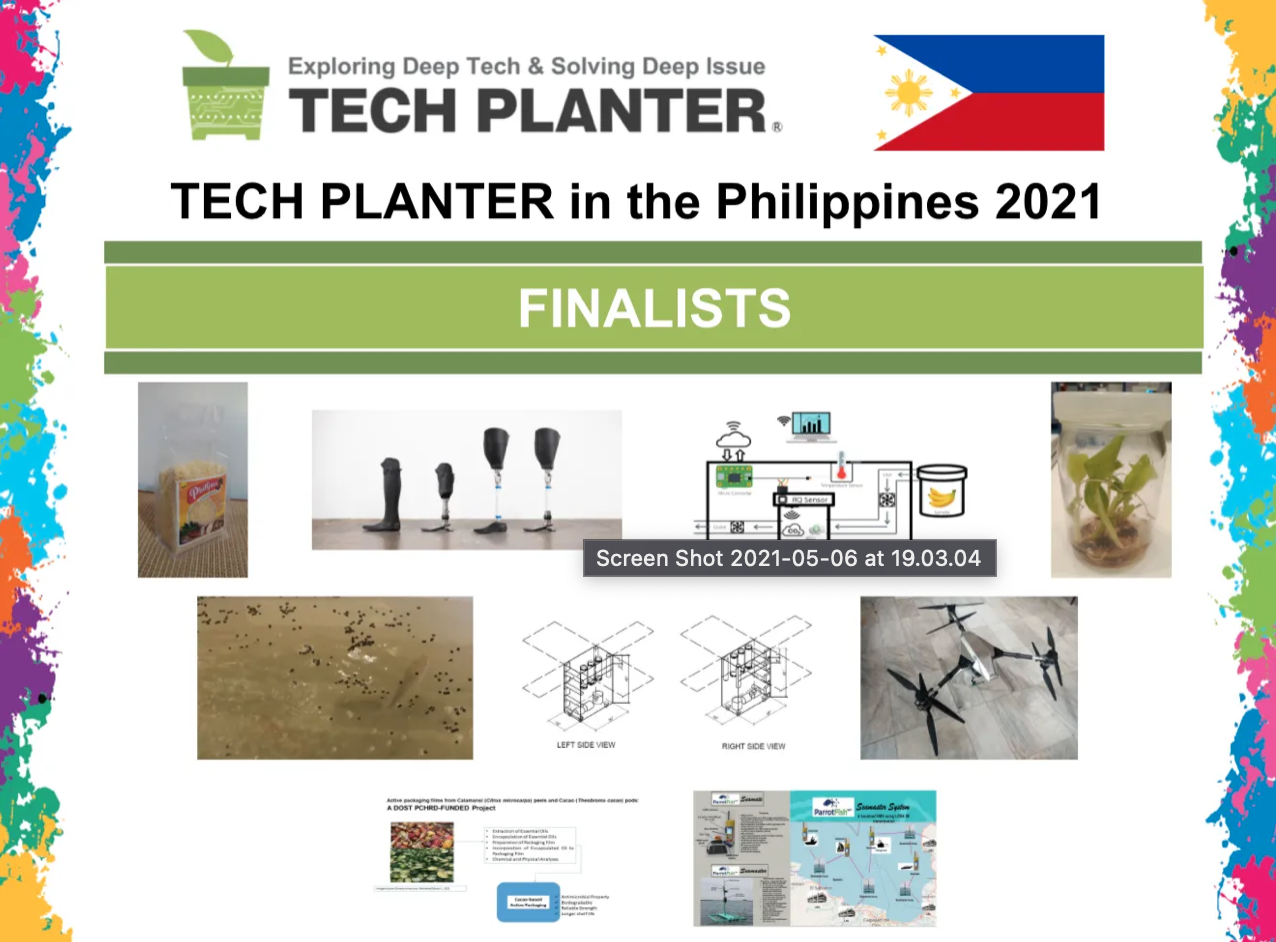 Announcement of 9 Finalists for TECH PLAN DEMO DAY in the PHILIPPINES ...
