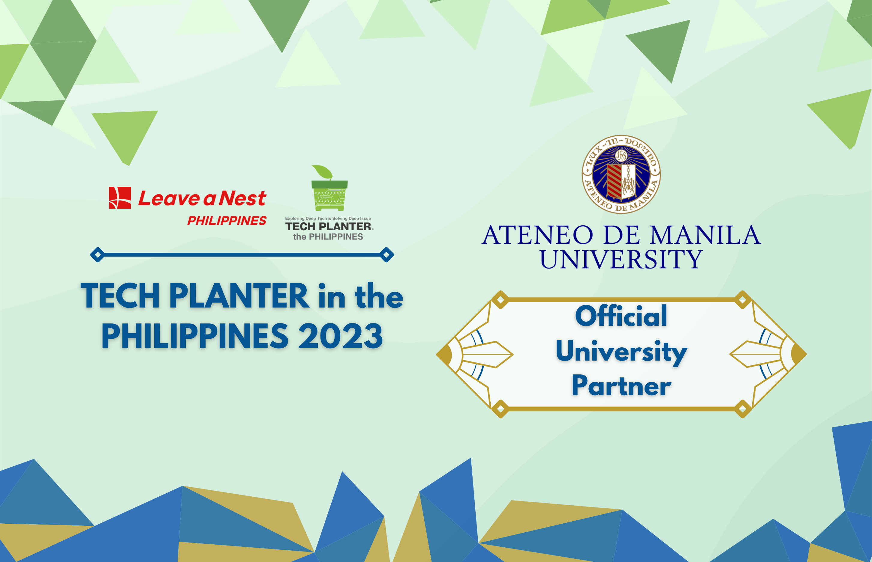 Ateneo de Manila University is the University Partner for TECH PLANTER ...