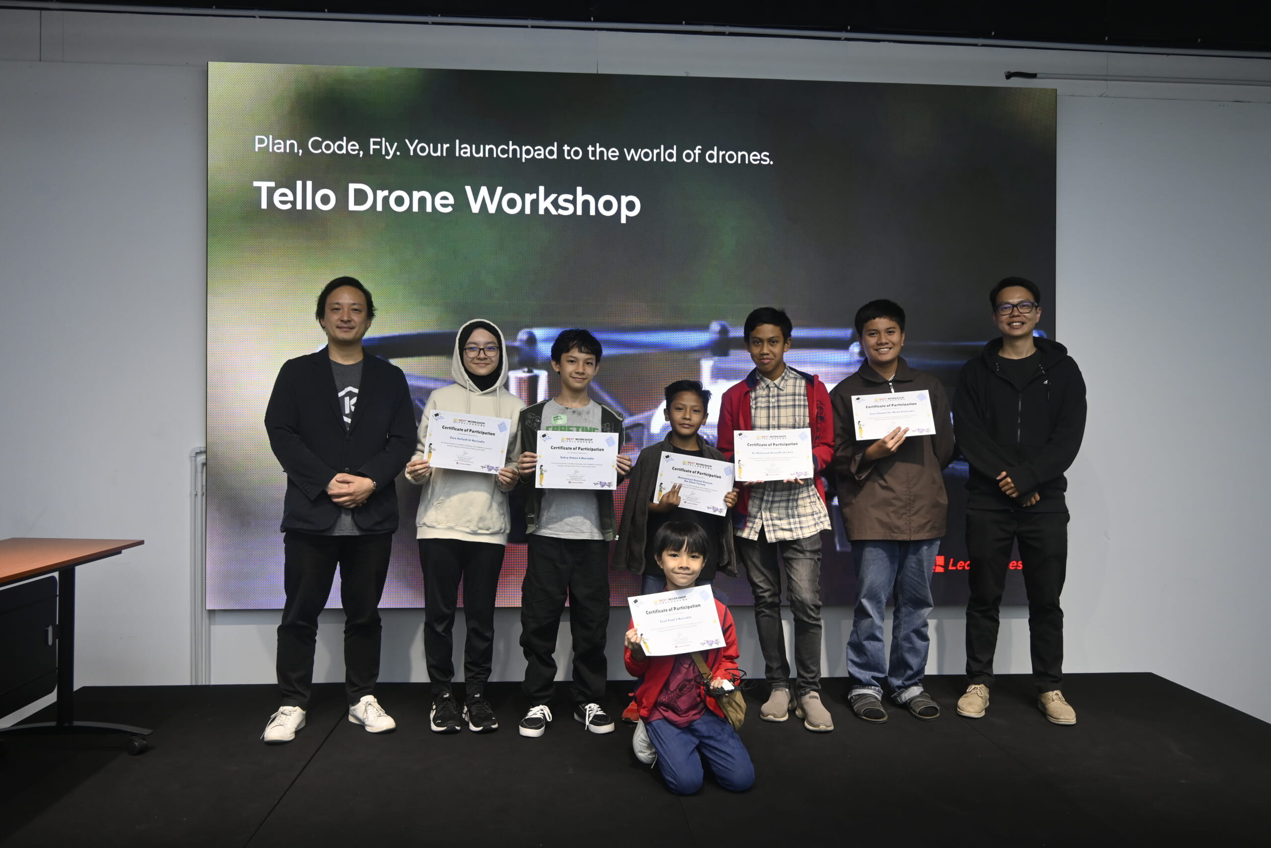 Experiencing Drone Flying First-hand: Post-NEST Workshop in collaboration with Alphaswift Sdn ...