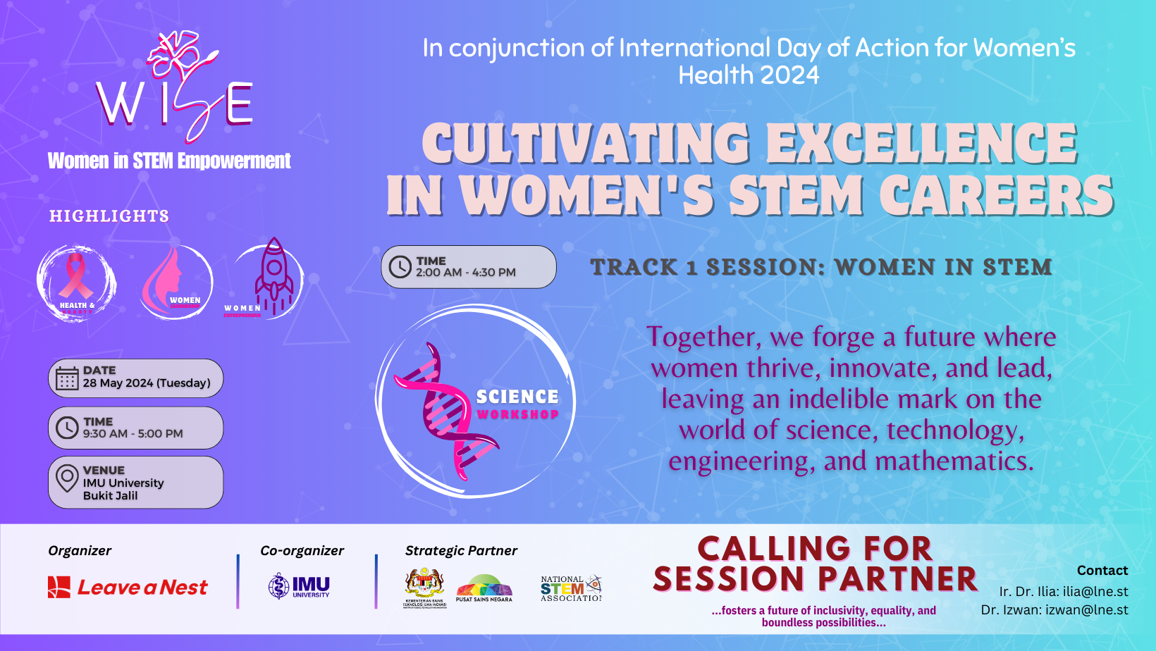 Women in STEM Empowerment (WiSE) | Leave a Nest