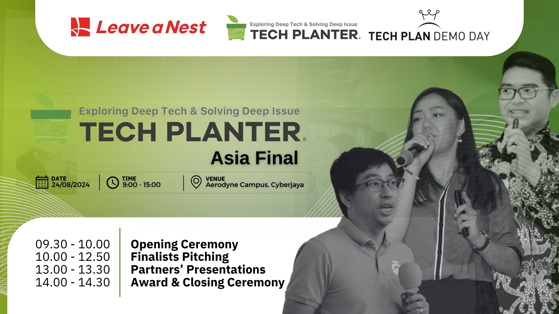 TECH PLANTER ASIA FINAL DEMO DAY 2024 SET TO TAKE PLACE THIS SATURDAY ...