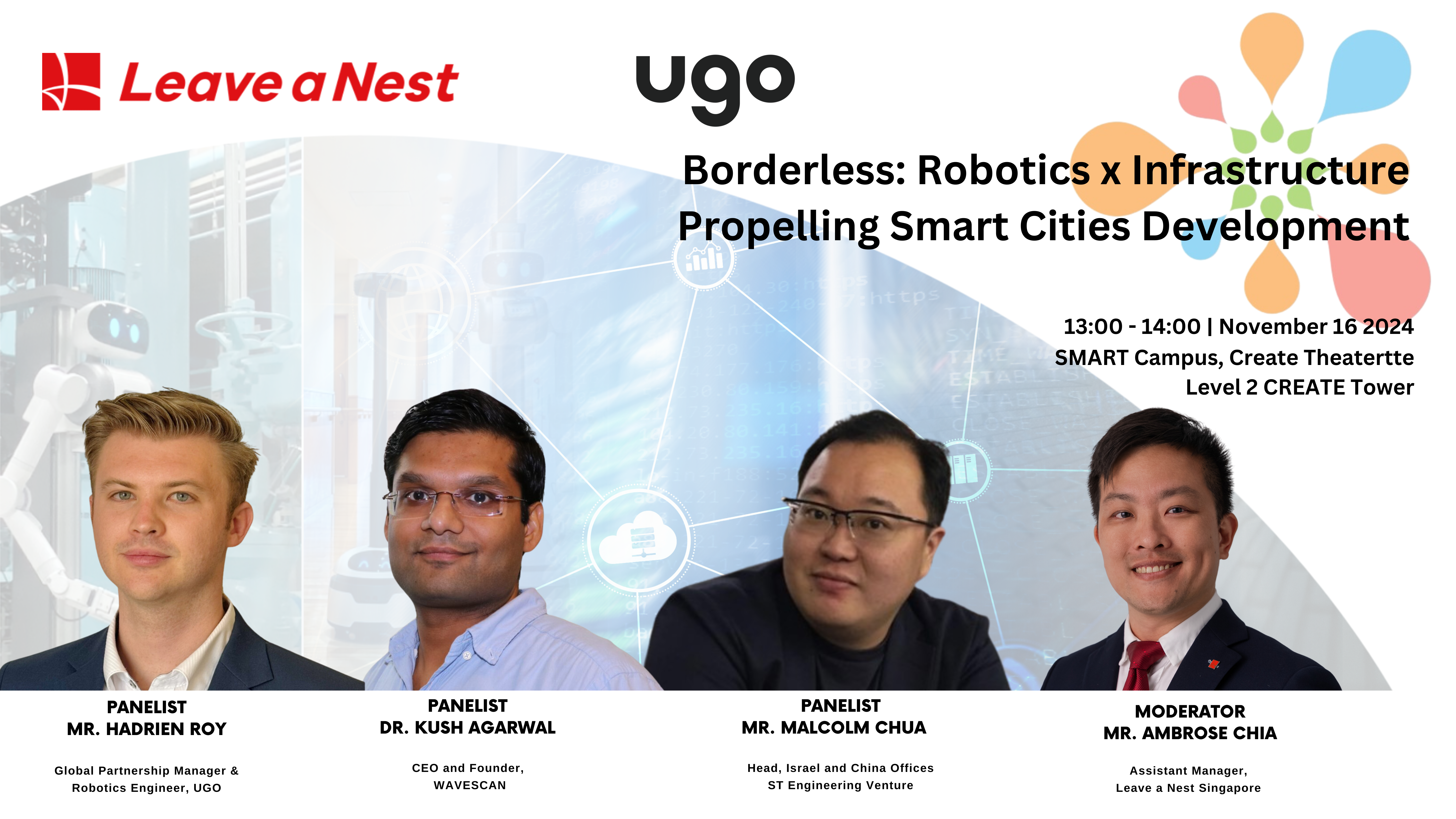HIC ugo Panel Session: “Borderless: Robotics x Infrastructure ...