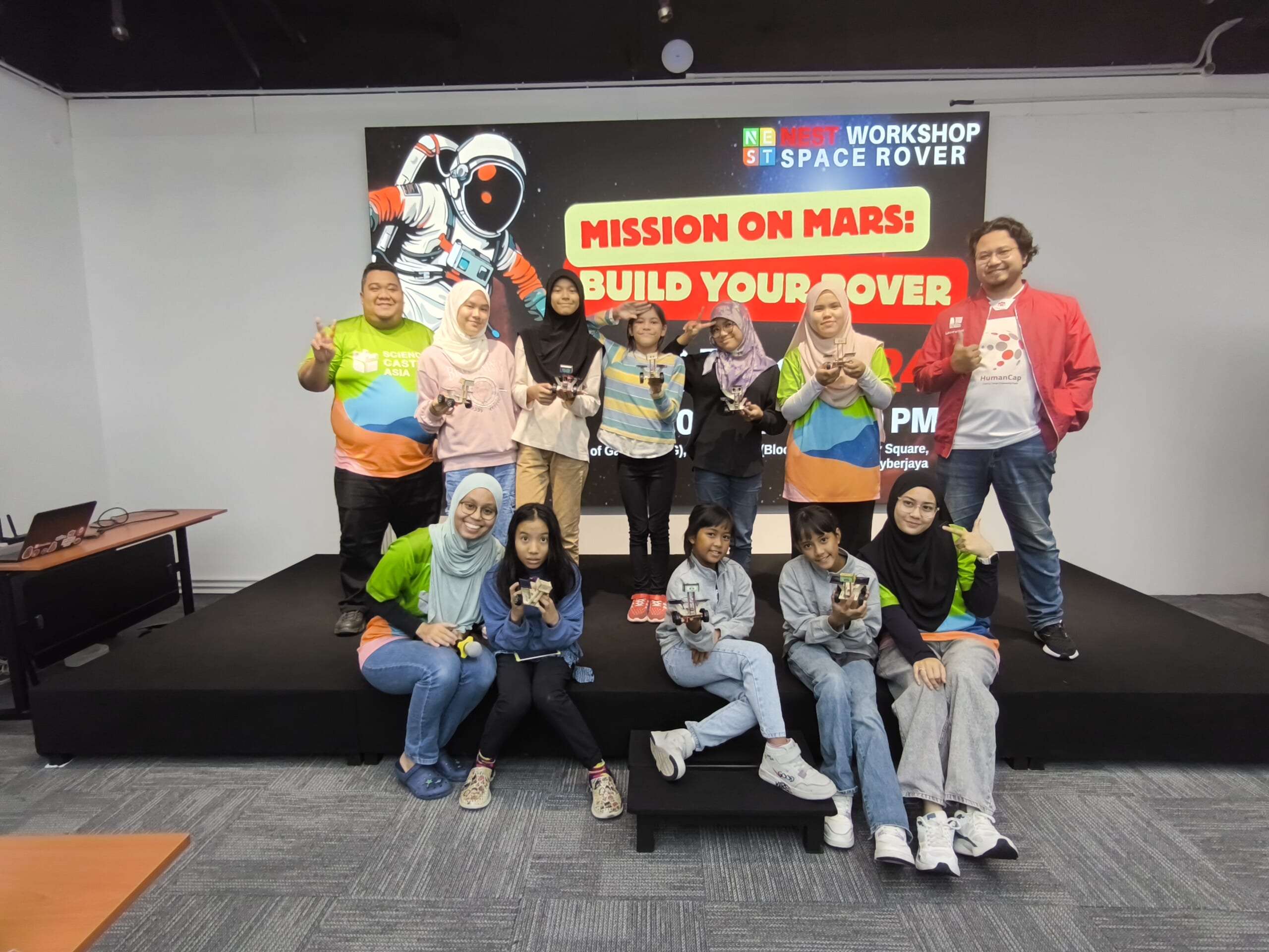 Young Innovators Embark on Mars Mission at NEST Workshop: Space Rover ...