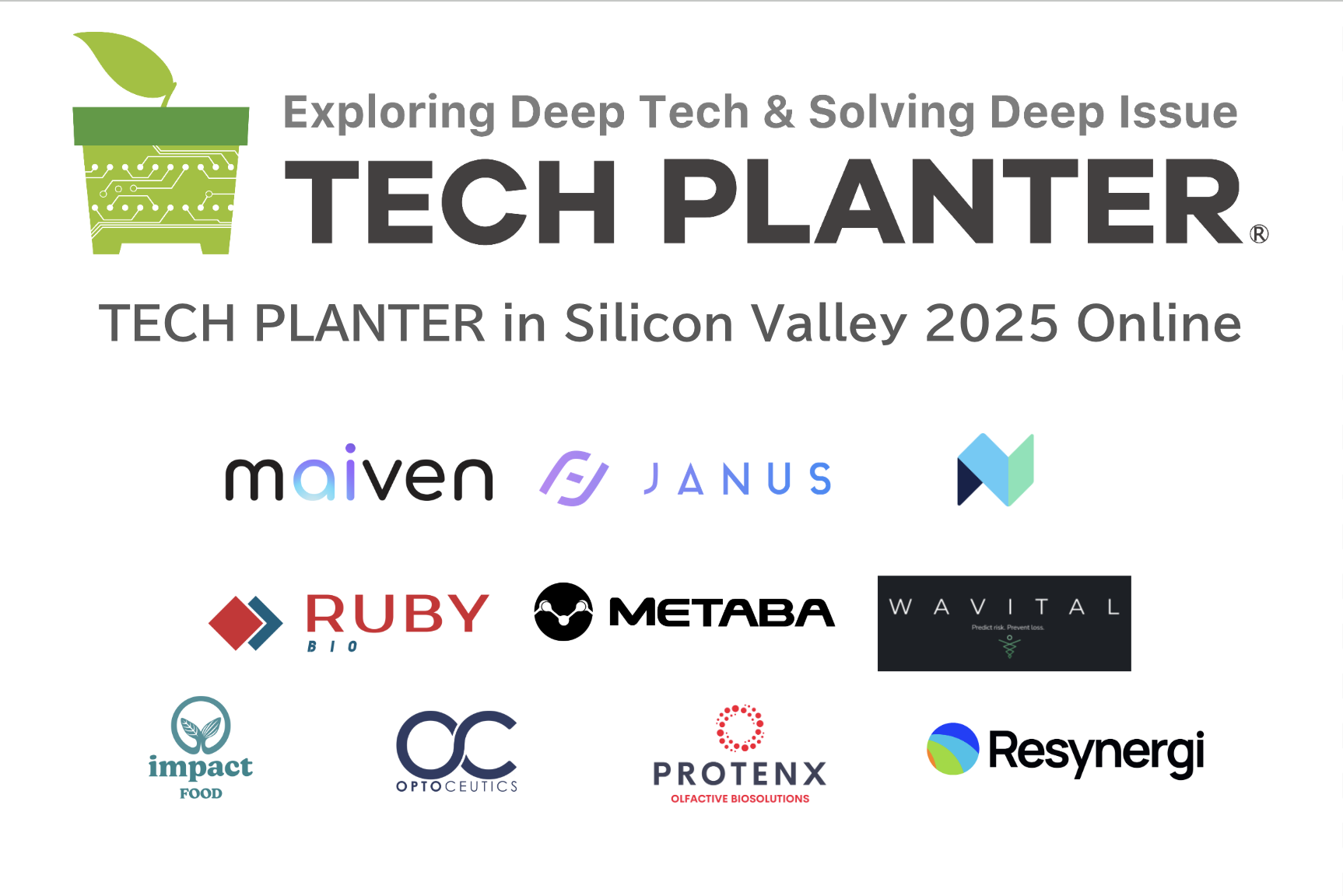 TECH PLANTER is back to Silicon Valley at online style | Leave a Nest