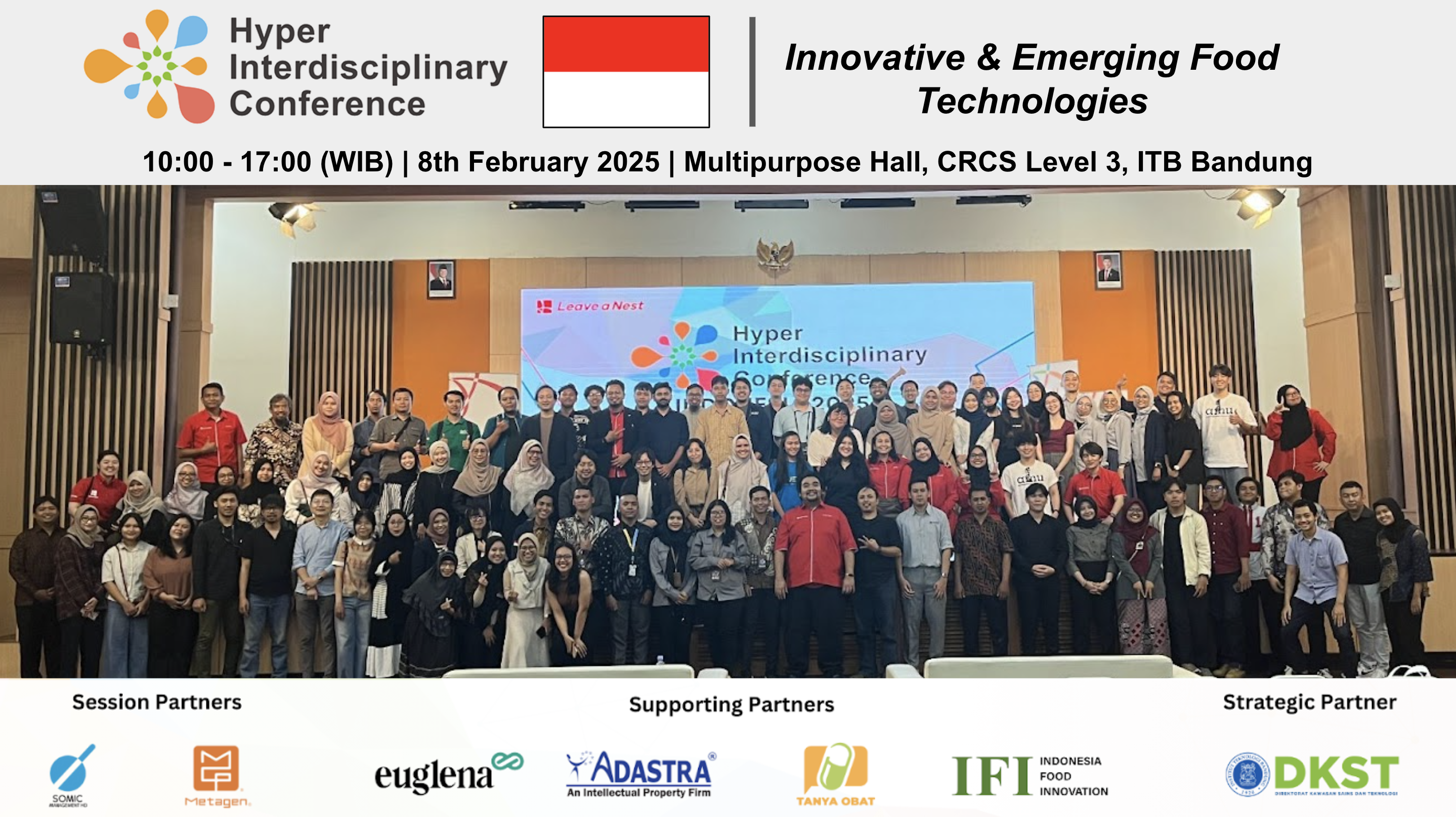 Hyper Interdisciplinary Conference (HIC) Indonesia 2025: Bridging Science, Industry, and ...