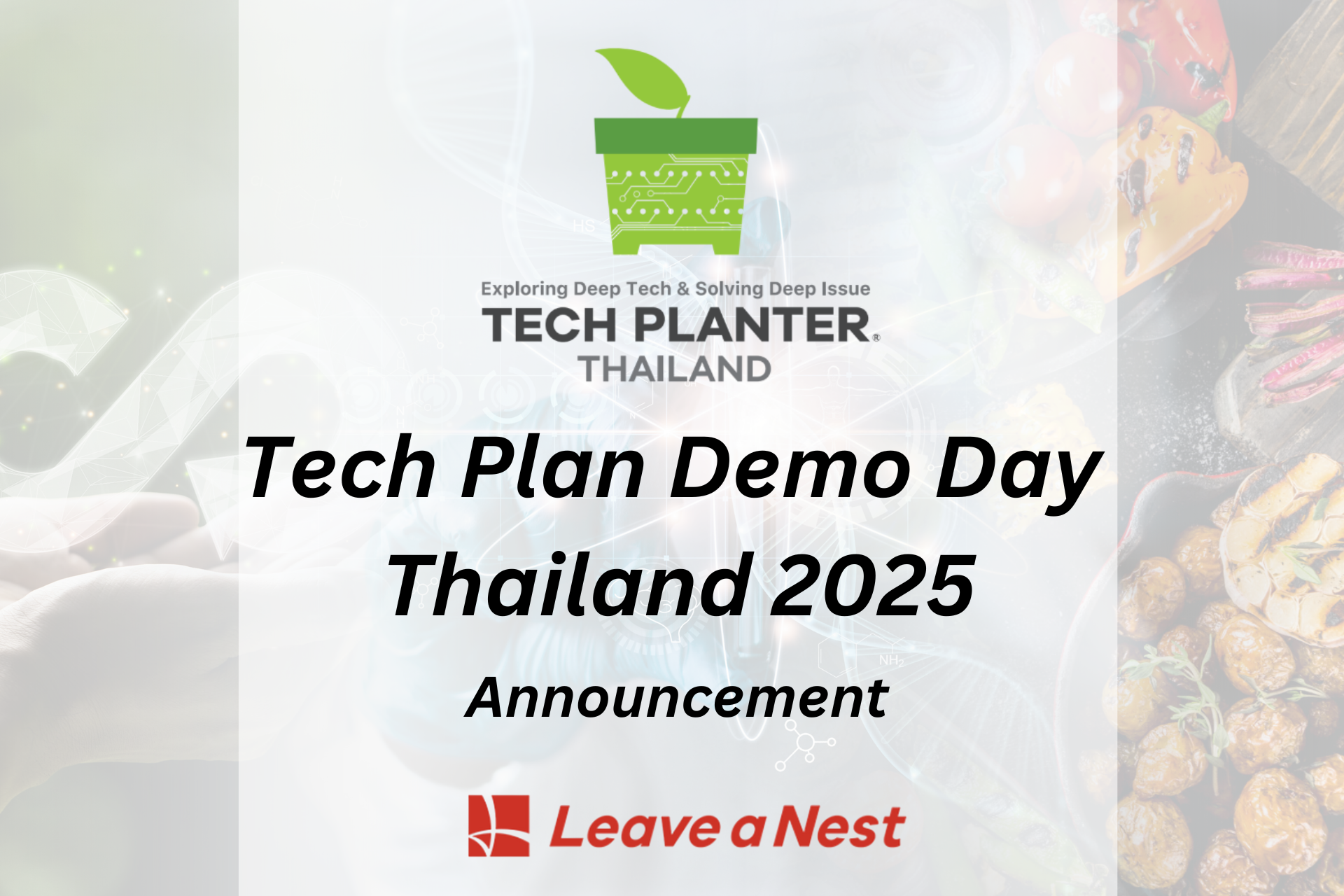 Tech Planter Thailand 2025 is happening tomorrow! | Leave a Nest