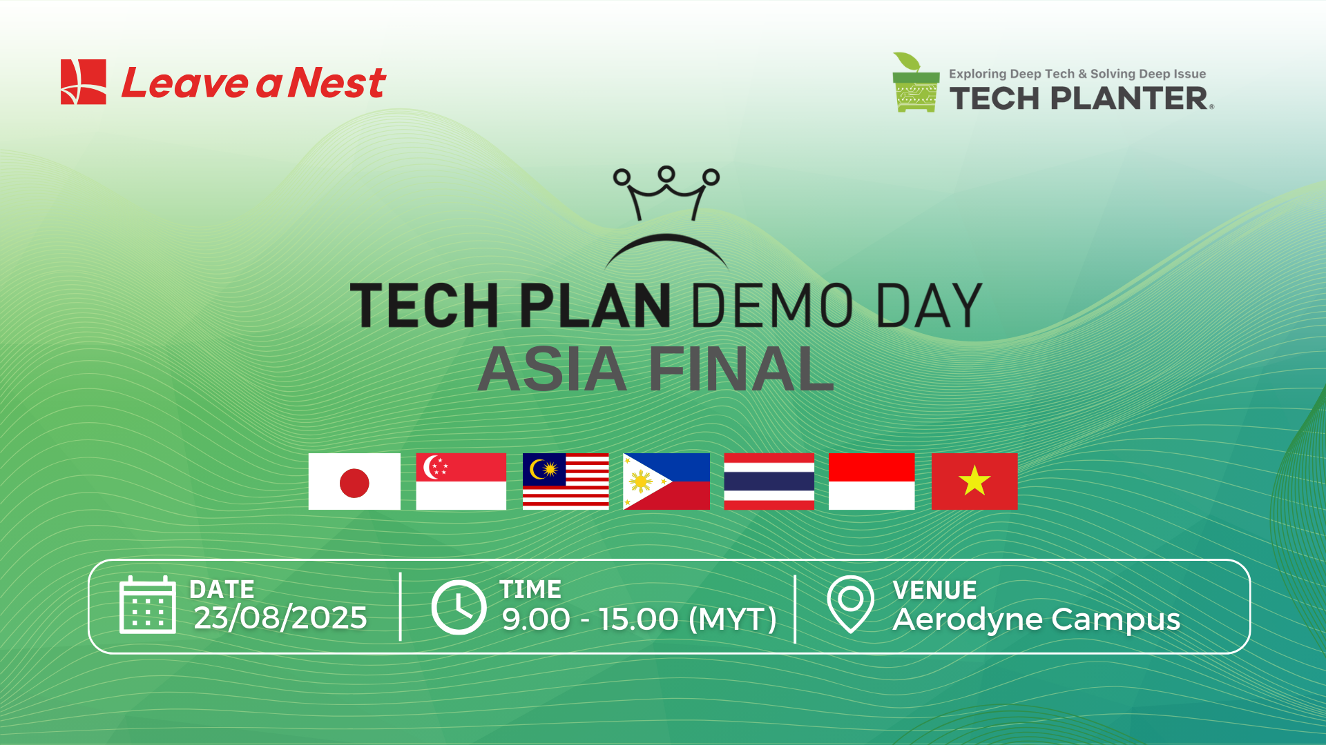 TECH PLAN DEMO DAY ASIA FINAL 2025 SET TO TAKE PLACE THIS SATURDAY ...