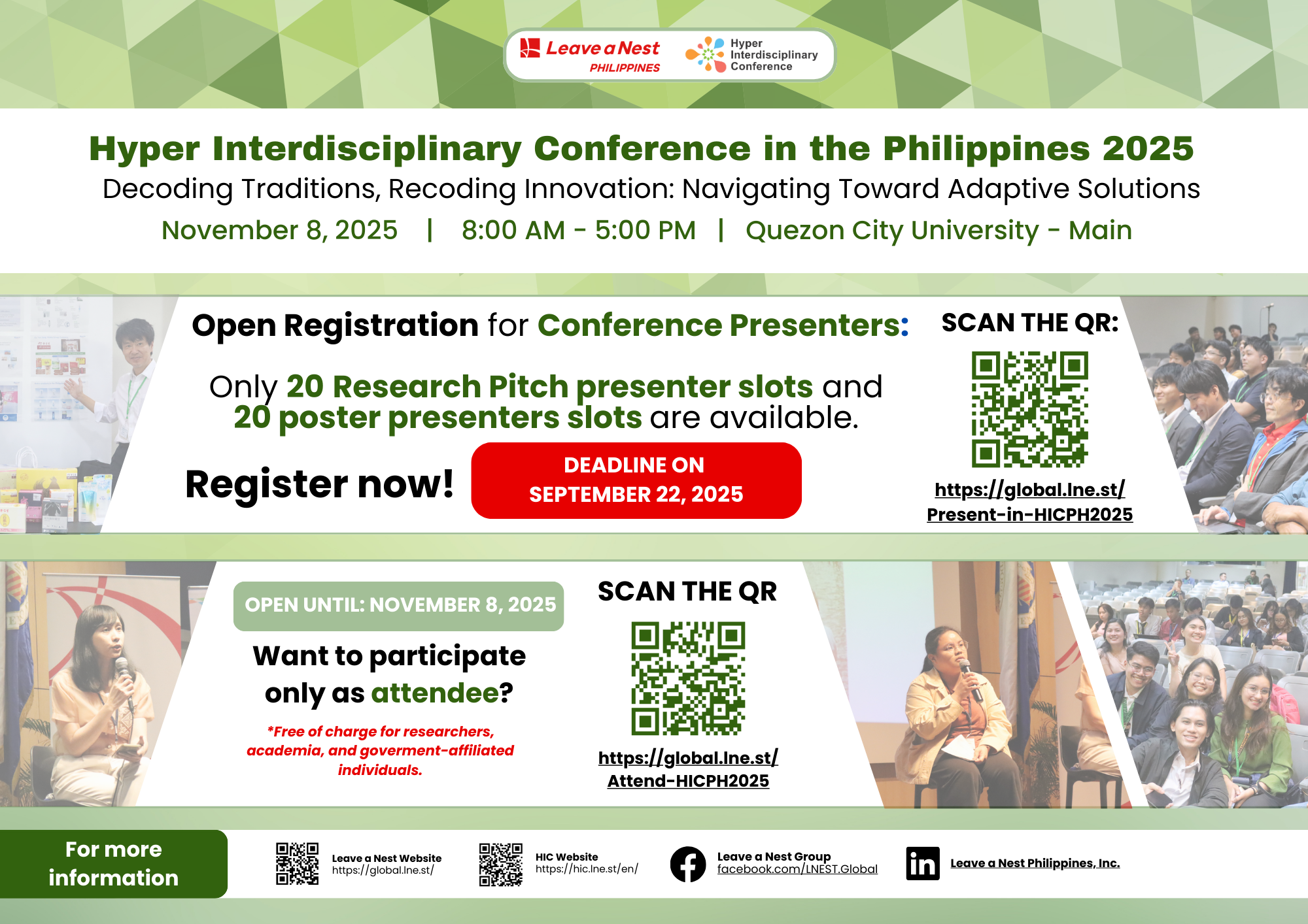 The 2025 Hyper Interdisciplinary Conference in the Philippines: Weaving Together Tradition and ...