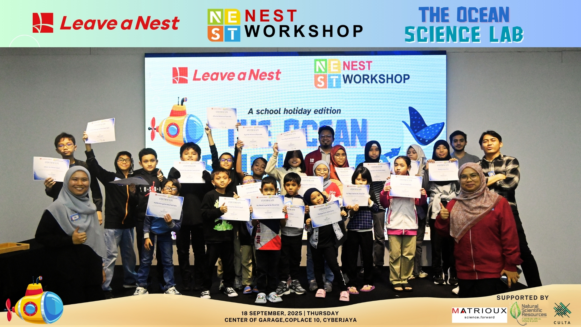 NEST Workshop: The Ocean Science Lab brings the wonders of the sea to ...