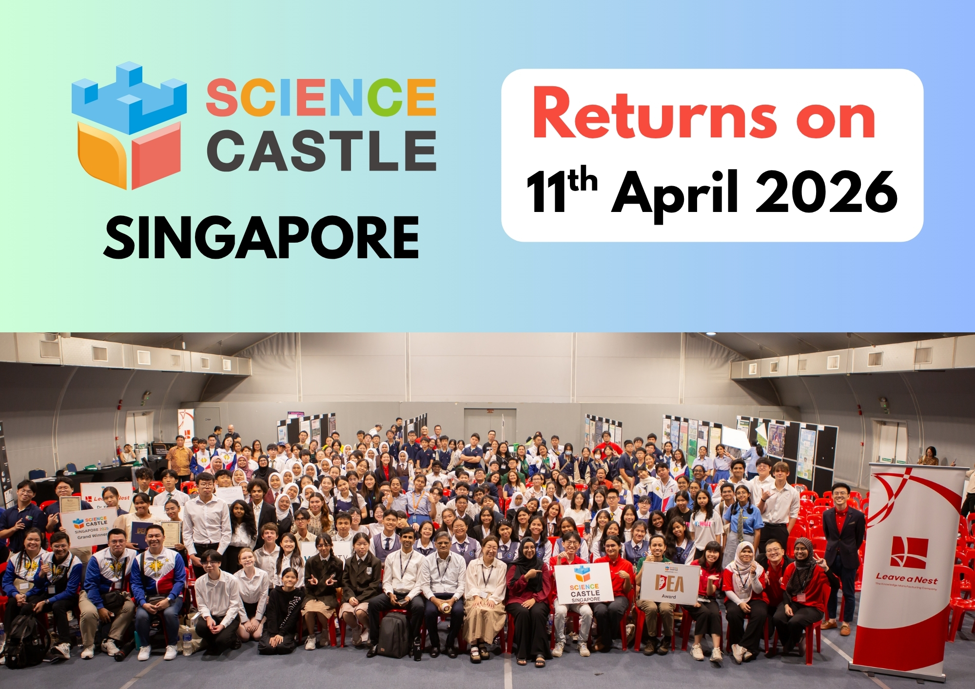 Science Castle Singapore 2026 Returns on April 11th 2026 | Leave a Nest